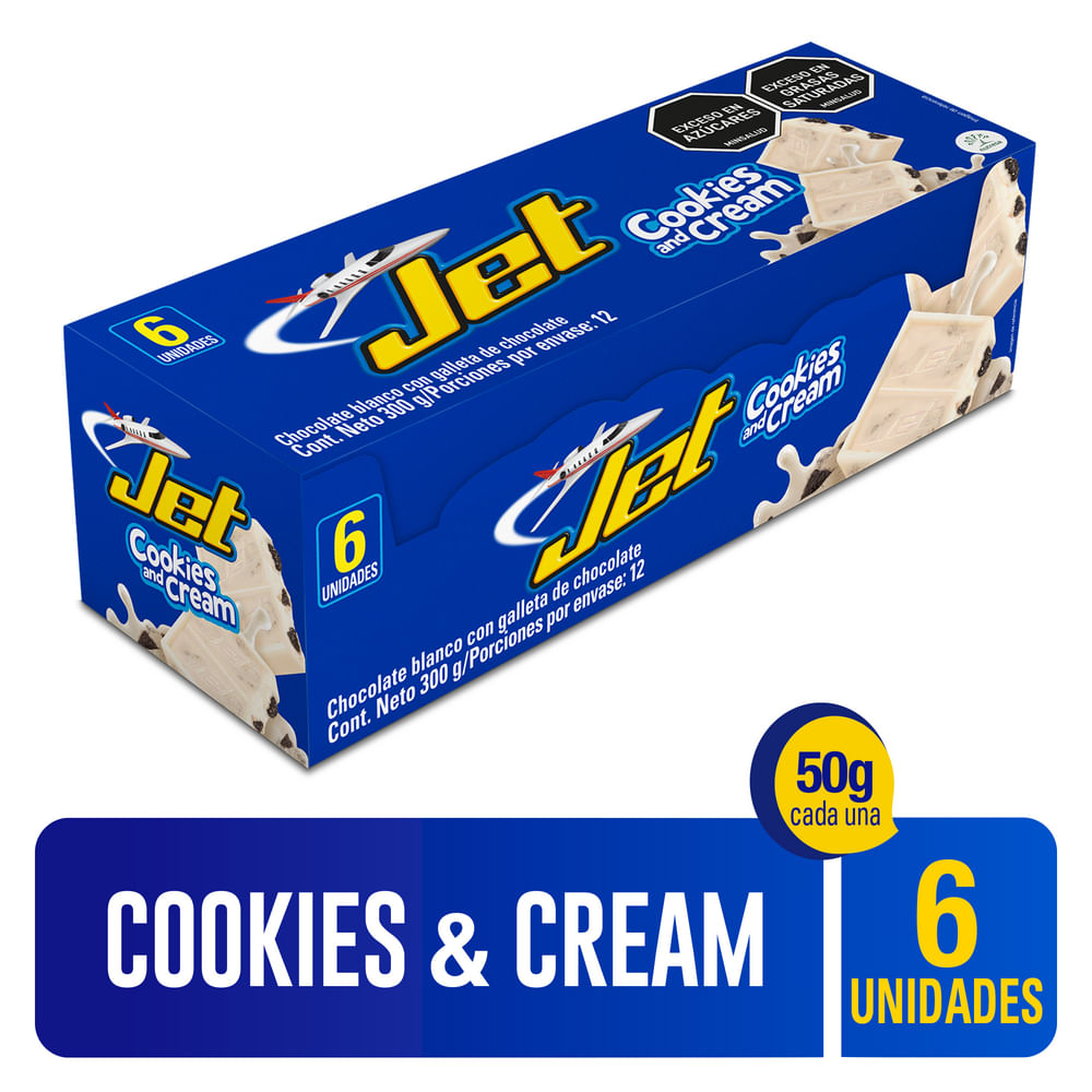 Chocolatina Jet Cookies & Cream